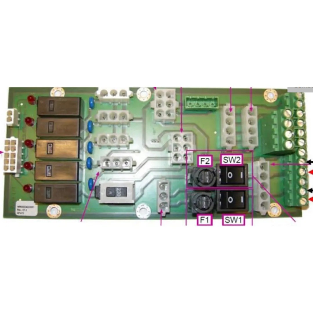 Tarjeta de alimentación e hidráulica para Helix 5000, WAYNE